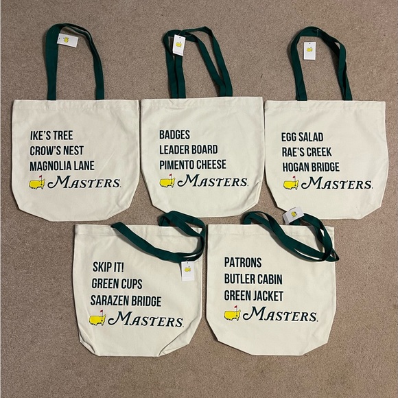 Masters | Bags | Nwt 222 Masters Canvas Tote Bags | Poshmark